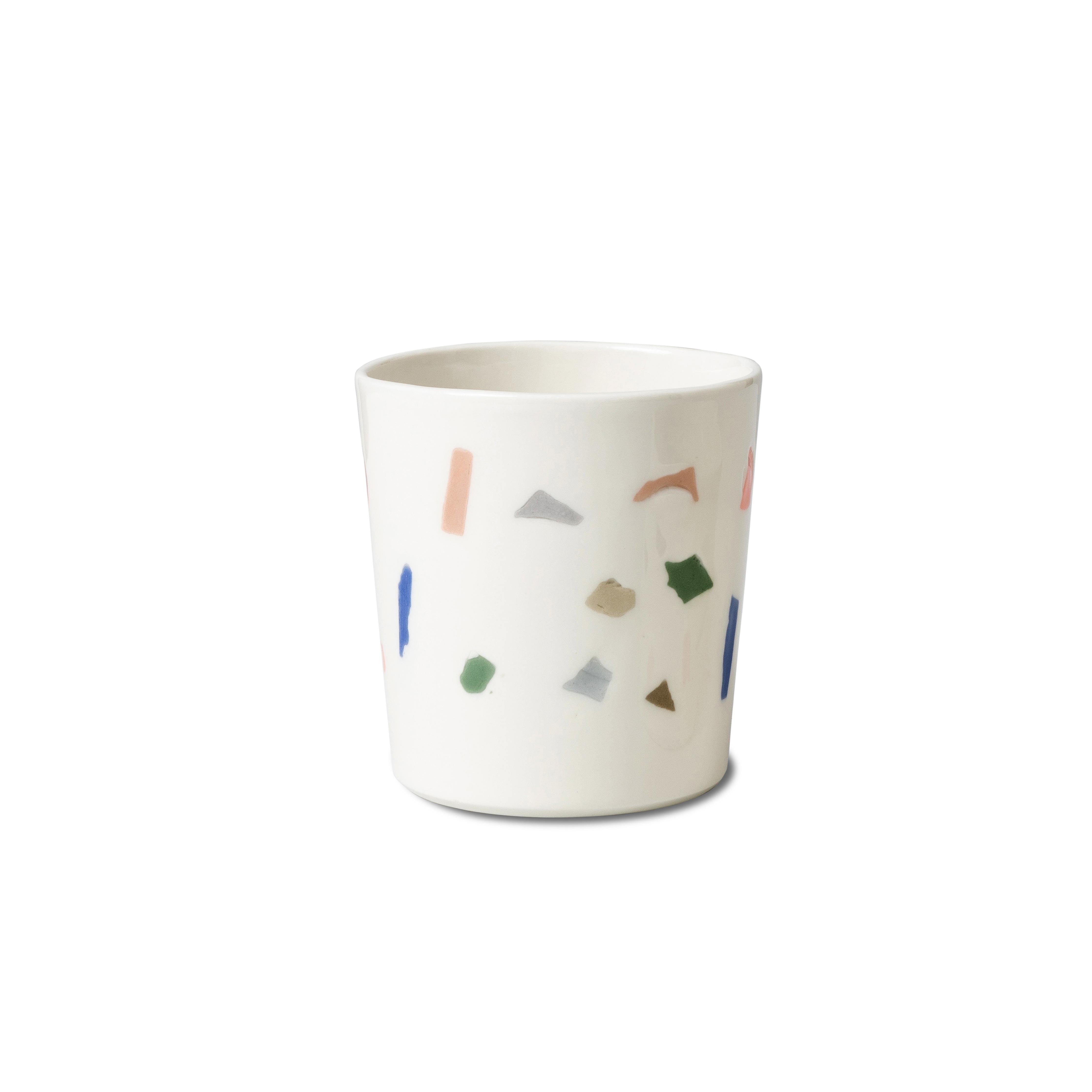 Porzellanbecher | Edition Terrazzo | Studio Sediment & Slow Goods